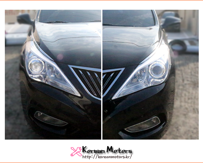⊙ 그랜저 HG 300H 운전석 HID 전구 교체