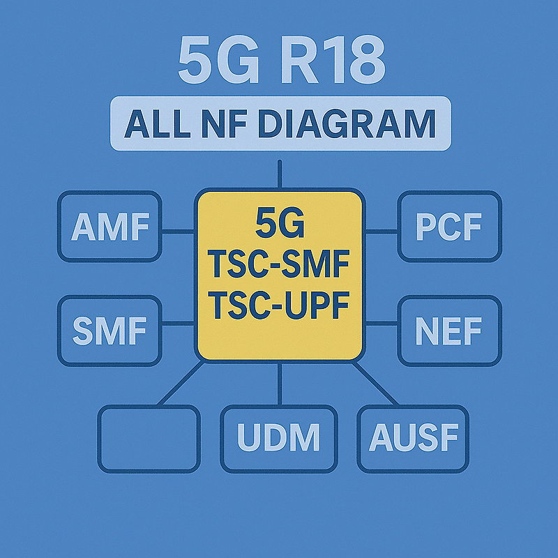 5G TSC-SMF / TSC-UPF (Time-Sensitive Communication SMF / UPF)