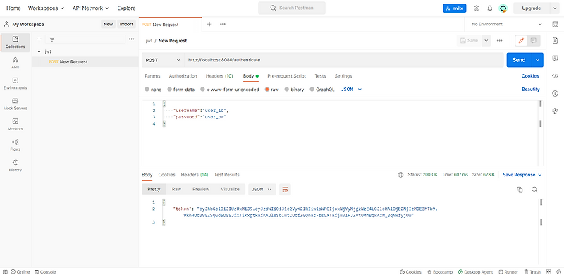 [Spring Boot] The signing key's size is 72 bits which is not secure enough for the HS512 ...