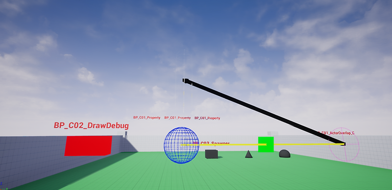 [UE4] PointLight 만들기, Ease Out Bounce 적용시키기