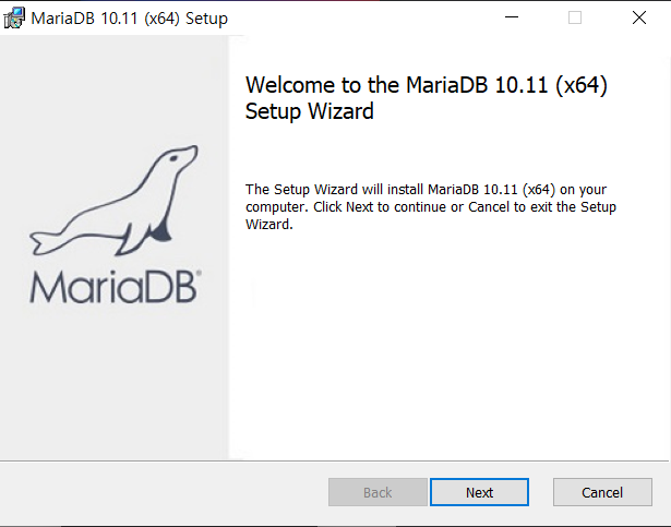 [Window 10] MariaDB 설치