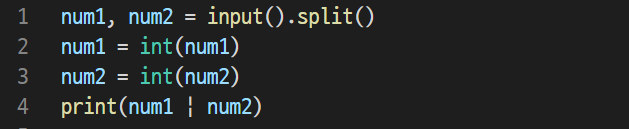 [CodeUp/코드업] Python 기초 100제 , 코드업 파이썬 6062 , 코드업 6062번 , 코드업 6062 , 비트단위논리연산 — 윤수현의 개발 공간