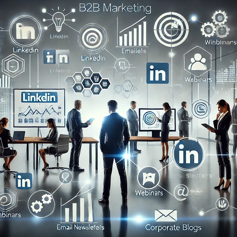 B2B 마케팅에서 효과적인 콘텐츠 배포 채널의 완벽한 활용법