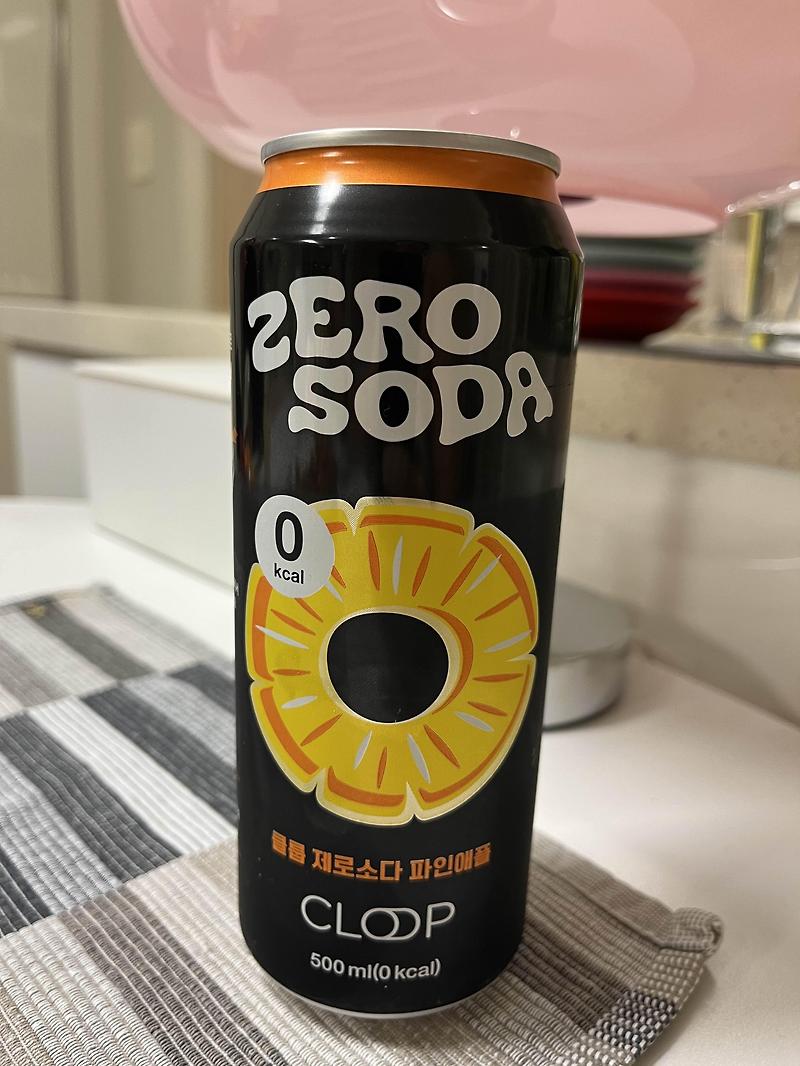 CLOOP ZEROSODA 클룹 제로소다 파인애플 500ml