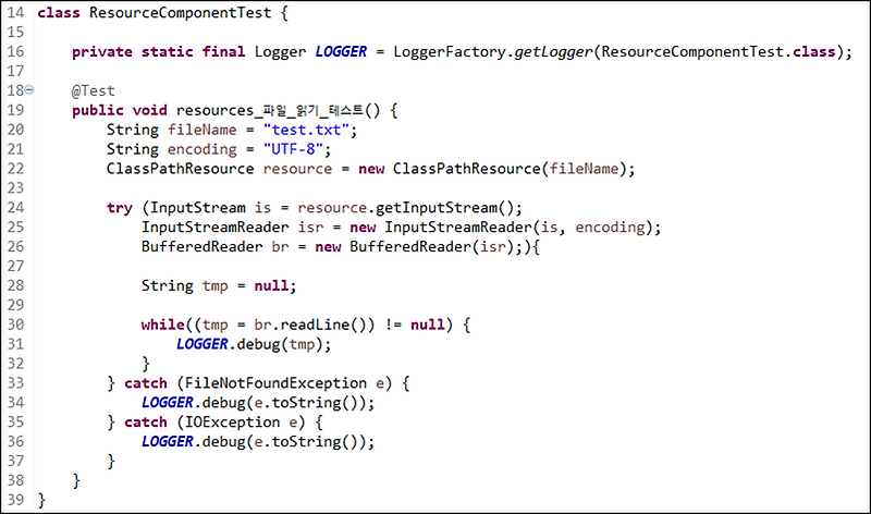 Spring ClassPathResource