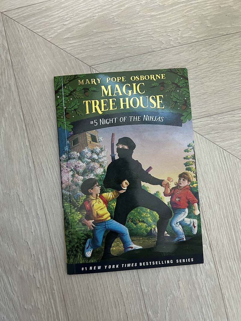 Magic Tree House 5: Night of the Ninja 단어와 표현 (엄마표 영어)