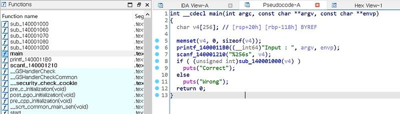 Dreamhack - rev-basic-6 :: 보안