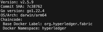 [Errors] Hyperledger Fabric, command not found: peer