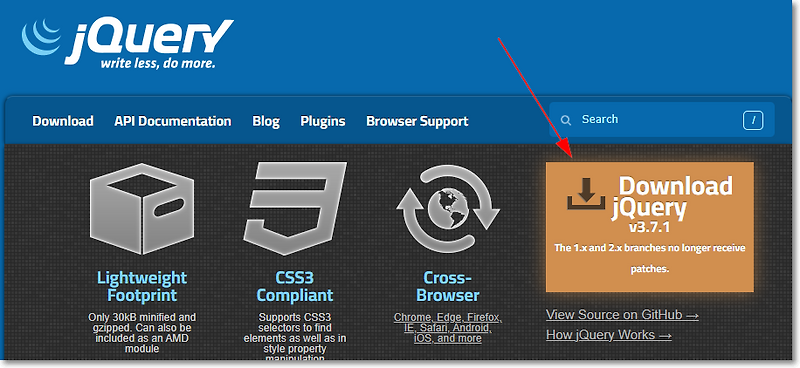 [jQuery]jQuery시작하기
