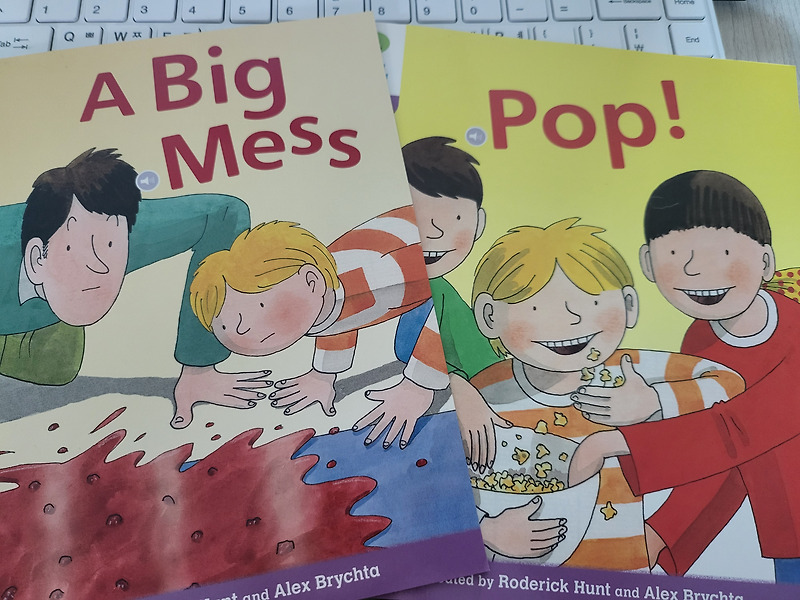 ORT 1단계) POP!, A Big Mess (단어 정리)