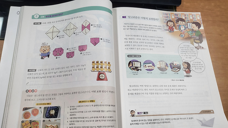 알고리즘 표현 