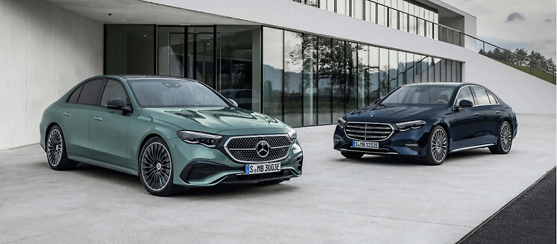 벤츠 E-클래스 풀체인지 (E220d VS E300) 4MATIC