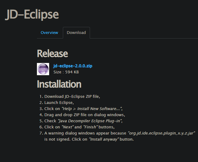 [Eclipse] 이클립스에서 Class File 열기 (JadClipse/Enhanced Class Decompiler/JD-Eclipse)