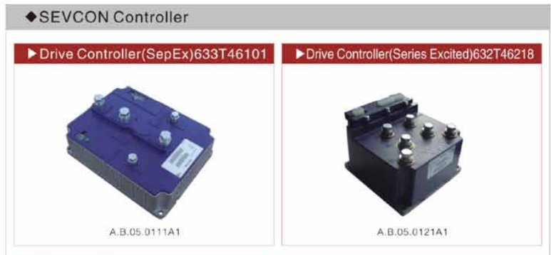 SEVCON Controller 지게차 리프트 드라이브 AC컨트롤러 수입판매