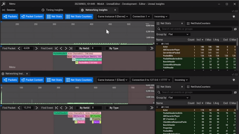 Ue Net 액터 리플리케이션 빈도와 연관성 Actor Replication Frequency And Relevancy 언리얼 인사이트 Unreal Insight