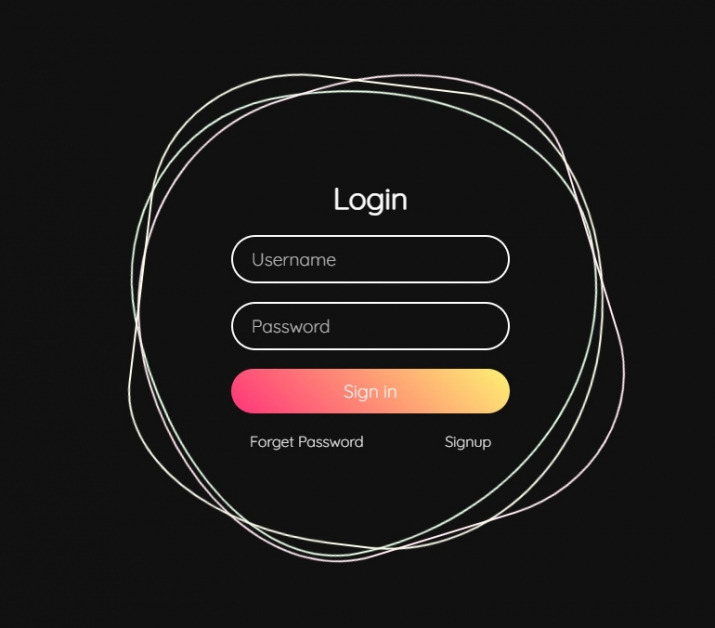 [해피CGI][cgimall] Animated Login Form