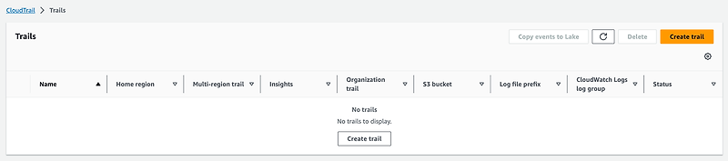 [ISMS-P/AWS] CloudTrail 로그 저장을 위한 추적 (Trails) 설정