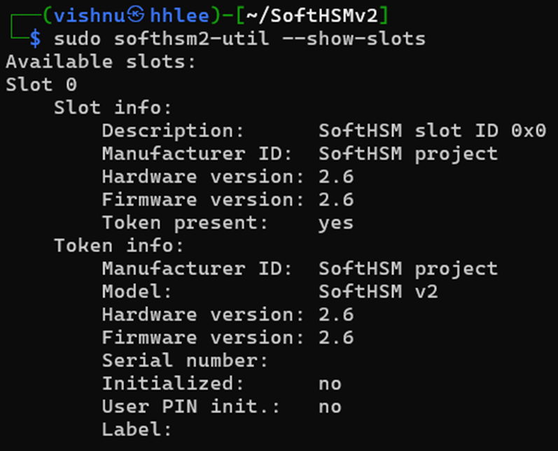 SoftHSMv2 사용해보기 with Linux, OpenSSL, pkcs11 provider, OpenSC