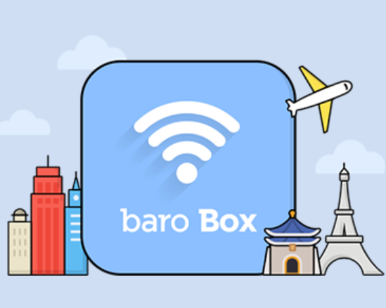 [SKT해외로밍 Baro Box] 무제한인터넷 (미국 캐나다 일본 아시아 글로벌)