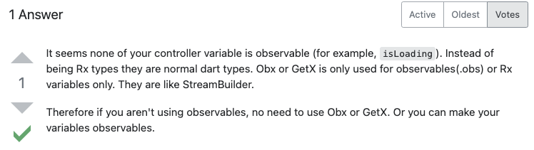 [Flutter] GetX Error - [Get] the improper use of a GetX has been detected.