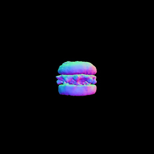 pytorch3d를 이용한 normal map 렌더링