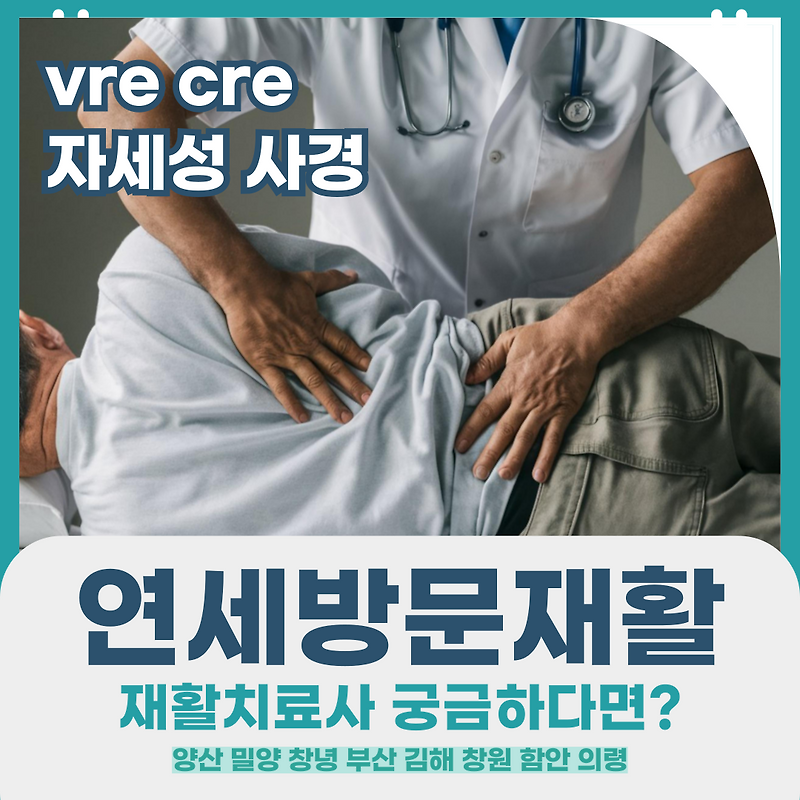 vre cre 자세성사경 양산 밀양 창녕 부산 김해 창원 함안 의령 연세방문재활 재활치료사 궁금하다면