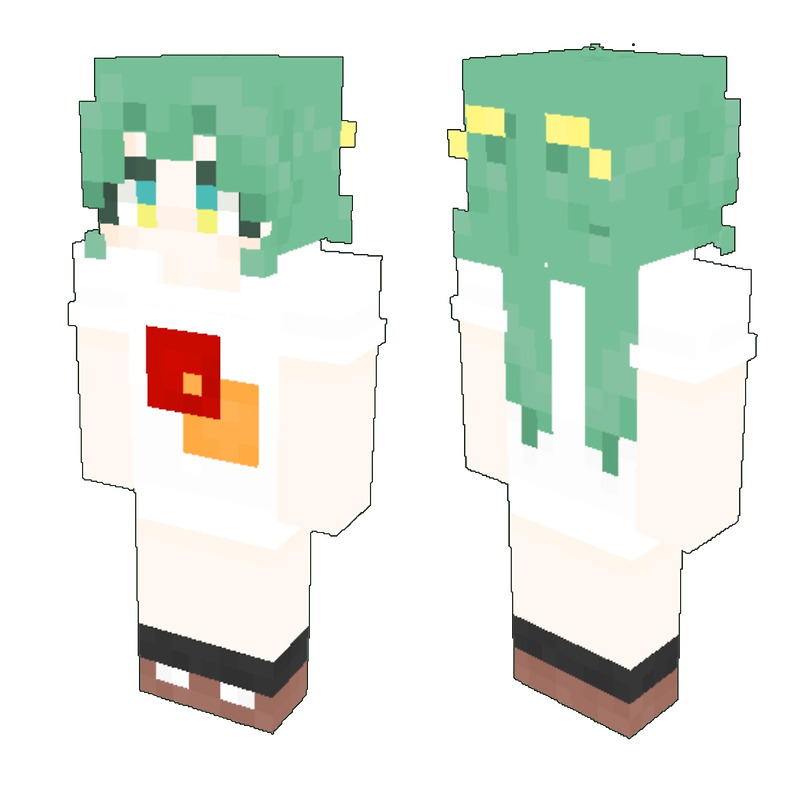 [Minecraft Skin] Yumi : original female skin #7 [free download]