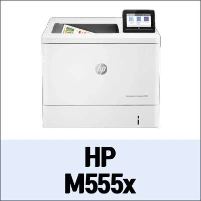 HP M555x 정보와 드라이버
