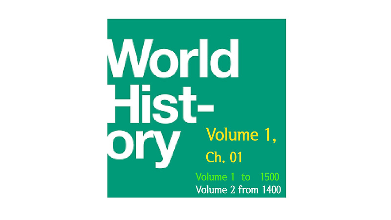 World History, Volume 1: to 1500 (ch 01)