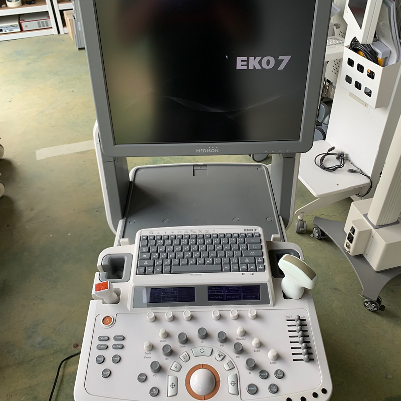 중고의료기매매 중고초음파진단기 메디슨 Medison EKO7 Cardiac Convex Probe 2 프로브