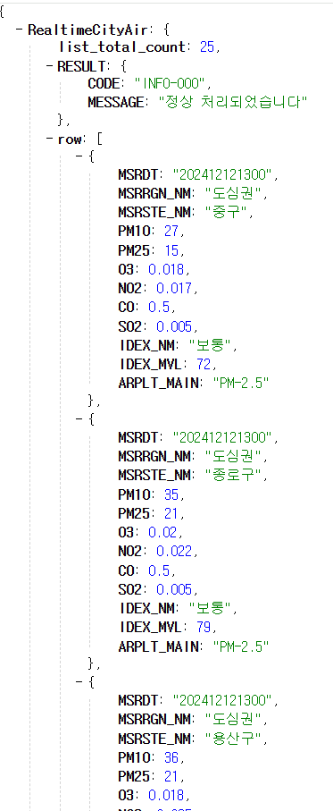 [TIL] JSON과 javascript fetch함수, Bootstrap 및 Google fonts 적용 과제 (24-12-12)