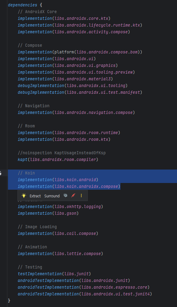 [Kotlin Project] 초성마켓 - 클린 아키텍처 적용: DI