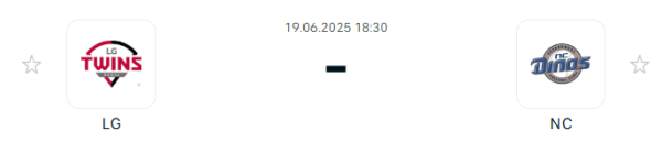 06월19일 LG vs NC , KIA vs KT