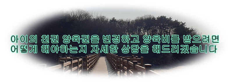 이혼한후 합의하에 아이를 데리고 왔을때 친권양육권변경하고 양육비청구해서 양육비를 받기 위한 소송상담 자녀의 친권자 양육권자 변경 및 양육비 청구 소송해서 양육비 받는