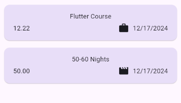 8. Udemy Flutter 강의를 통한 Project - Expense Tracke