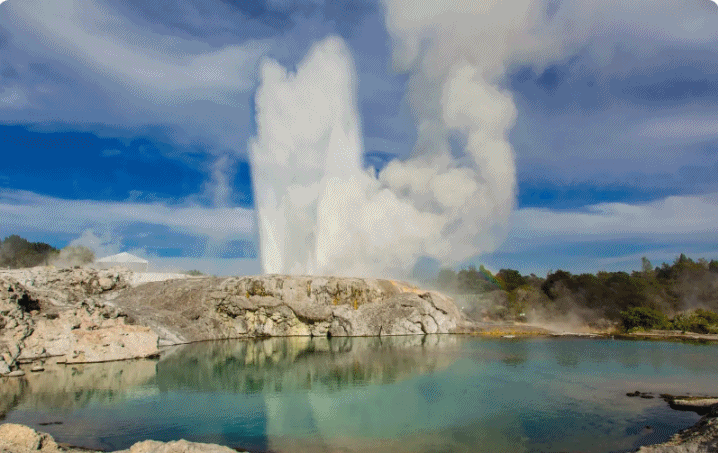 오클랜드여행코스 / 뉴질랜드 오클랜드여행의 추천하는 일일여행코스 테푸이아지열계곡 당일치기여행