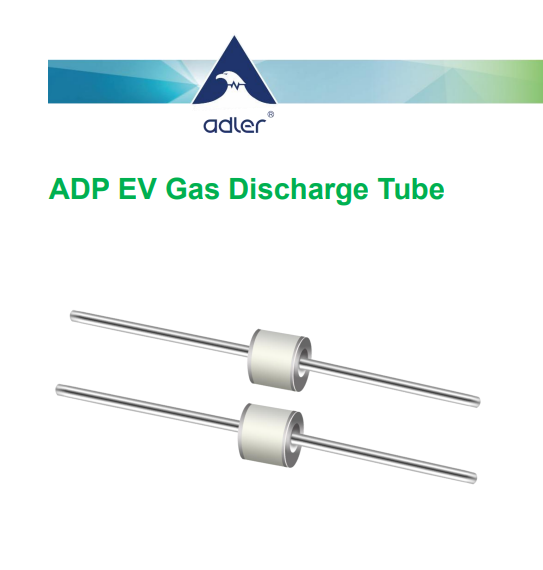 ADLER EV Fuse, ADP 80X80 3500V EV Gas Discharge Tube