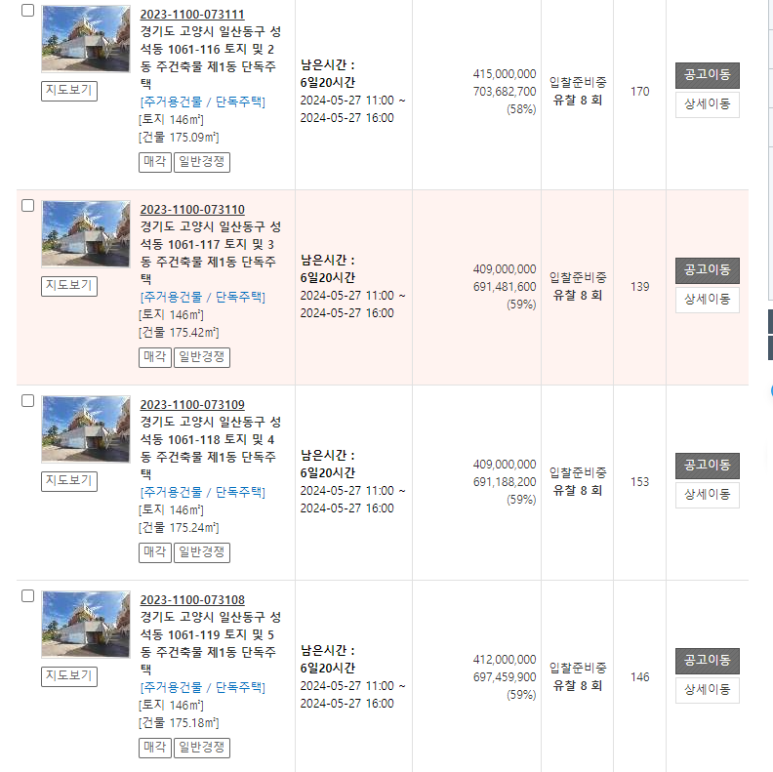 온비드, 성석동 단독주택 공매