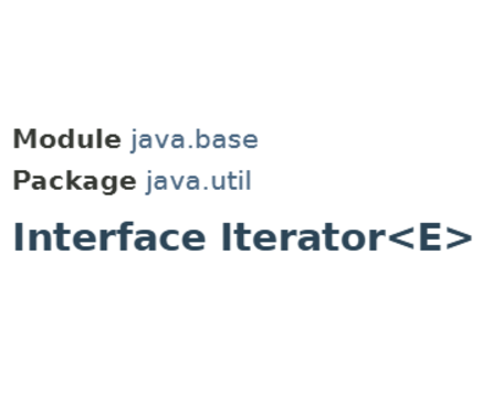 [JAVA]Iterator, ListIterator, Enumeration
