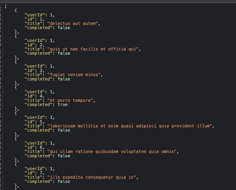 [iOS/Swift] Alamofire Array JSON 데이터 파싱하기(리스트 형식 데이터)