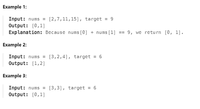 [LeetCode] 1. Two Sum :: 악역영애의 개발일지