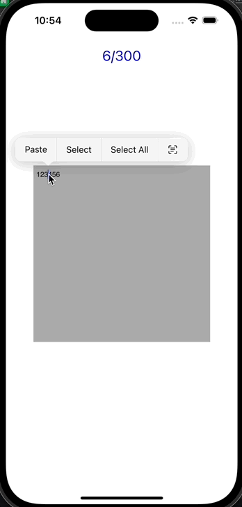 [iOS - swift] 1. 붙여넣기 글자 제한 UITextView 처리, 커서 이동 처리 방법 - 단순 텍스트