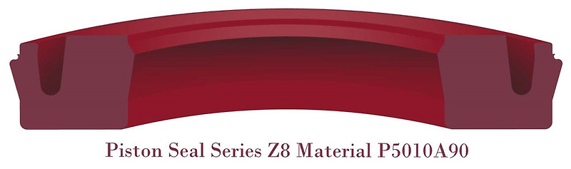 Z81207P5010 Z8 1207 P5010 공압 실린더용 소형 피스톤 씰 단동식 U컵 설계 Piston Seal for Pneumatic Cylinders Single ...