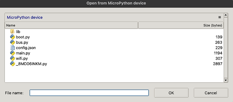 ESP32 (Micropython) 와 VFD 를 이용한 버스 시간 디스플레이 만들기 - ② — SPACE