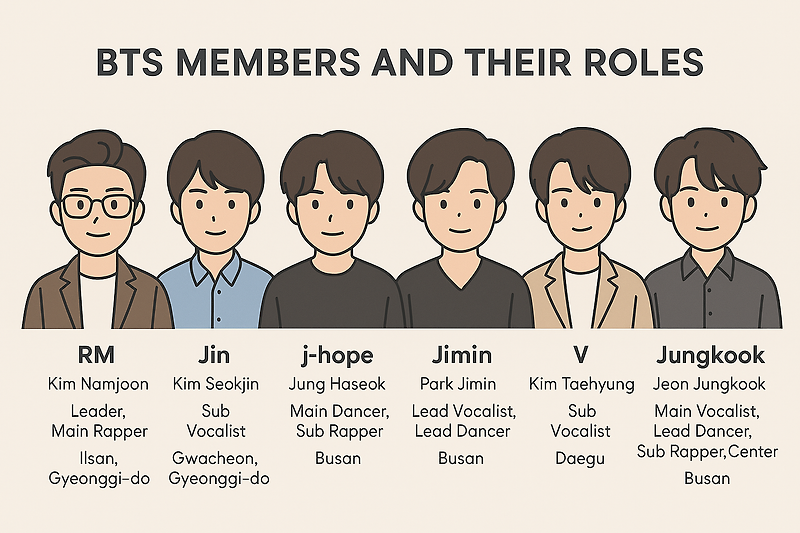 BTS Members Profile!