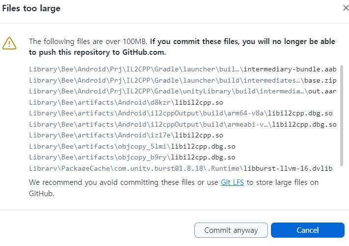 [GitHub] The following files are over 100MB. If you commit these files, you will no longer be ...