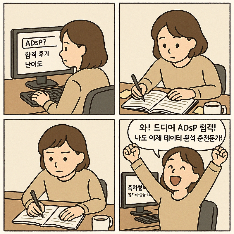 [ADsP 합격후기] 44회 ADsP 데이터분석 준전문가 비전공자 독학 합격 후기
