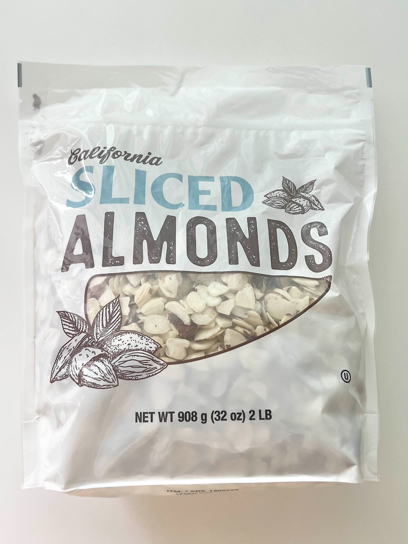 코스트코 캘리포니아 Hughson Nut 슬라이스 아몬드 908g(1386722)