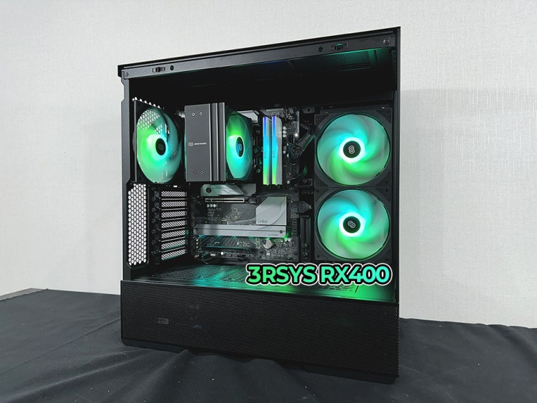 3RSYS RX400 Quiet BTF 블랙
