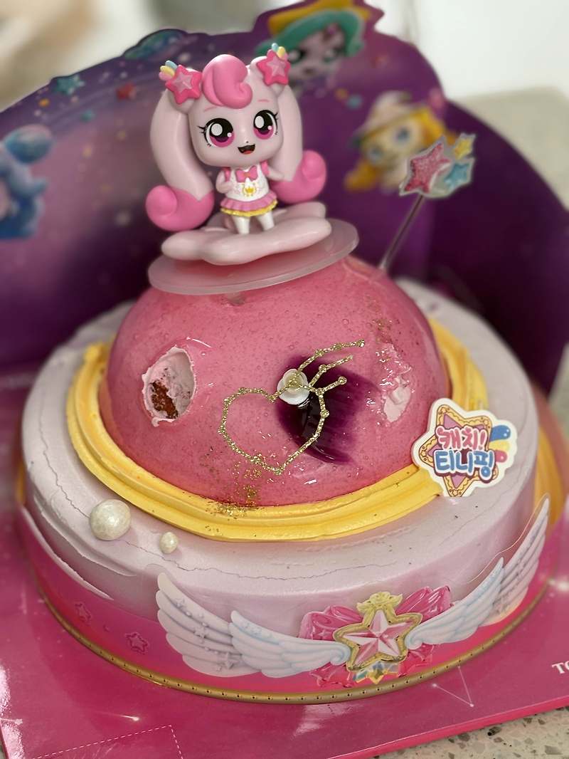 뚜레쥬르 티니핑 케이크 솔직 후기! 가격은 비싸지만…?